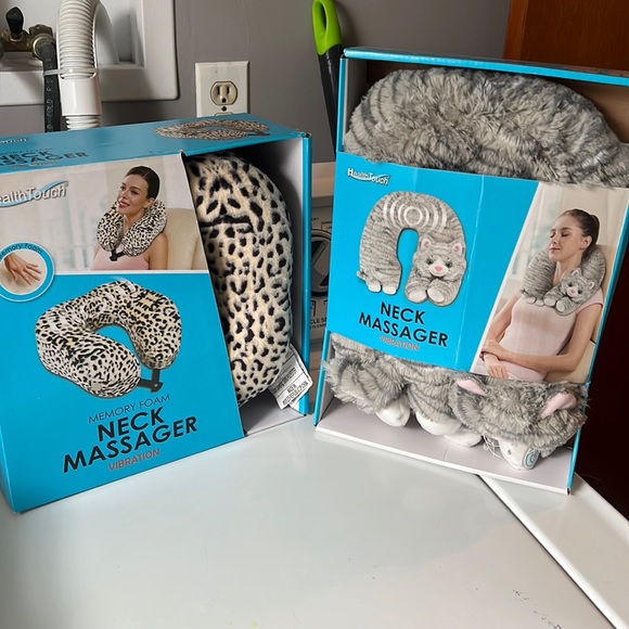 health touch | Bedding | New Health Touch Memory Foam Neck Massagers ...